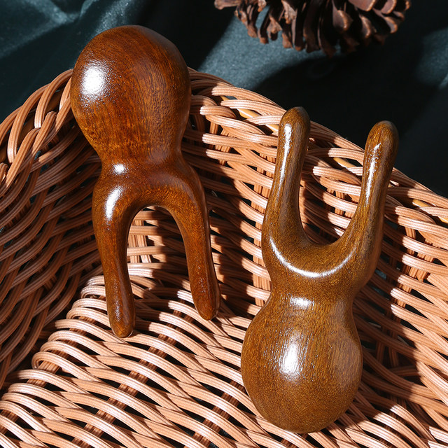 Sandalwood Eye Massage Stick Ear Scraping Nose Bridge Massager Scraping ...