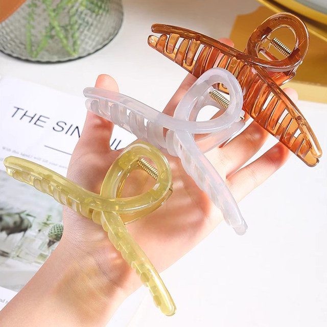 Hairpin women's back head grab shark clip hairpin high-end hair grab ...