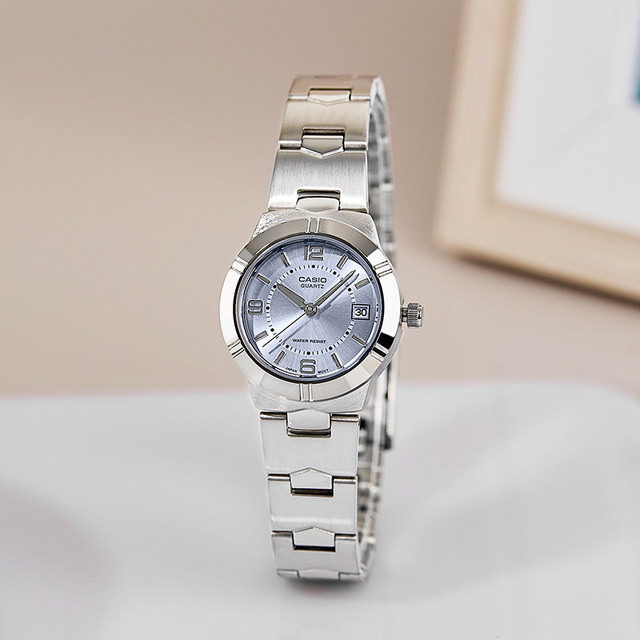Casio women's watch, the most popular cherry blossom pink quartz ...