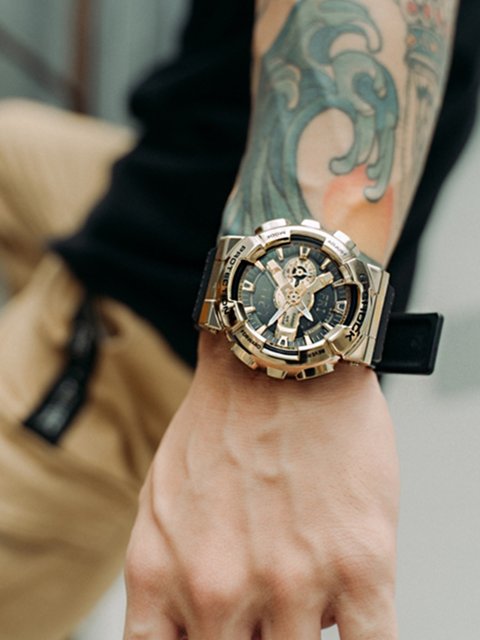 Casio small steel cannon watch men's gshock Poseidon limited edition tempered unyielding light ...