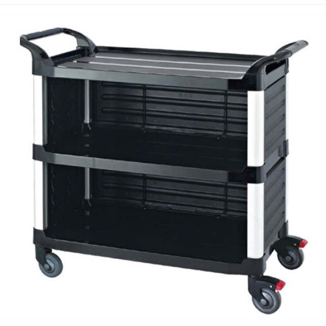 Southern Gnf Plastic Three-Layer Gift Dining Cart Trolley Movable Hotel ...