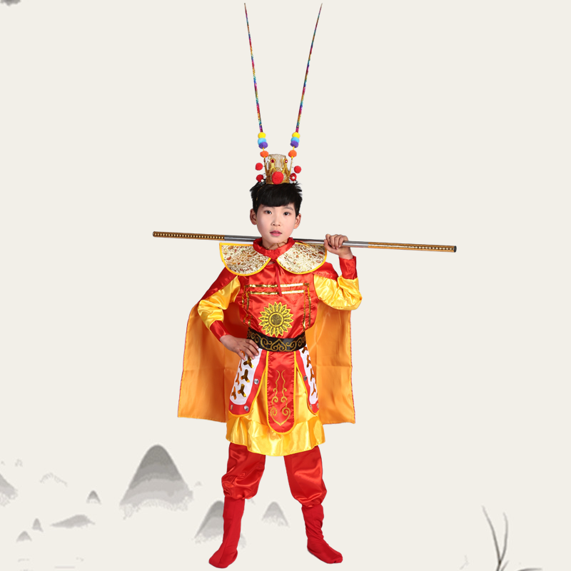 Sun Wukong -apupuku - Apinalaisen Kuninkaan asu - Chu ja Hanin kauneudet