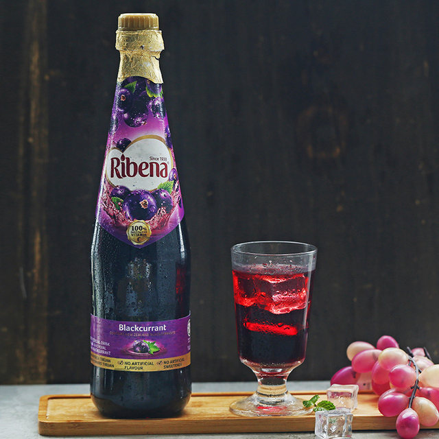 Imported Ribena blackcurrant VC juice grape juice concentrated beverage ...