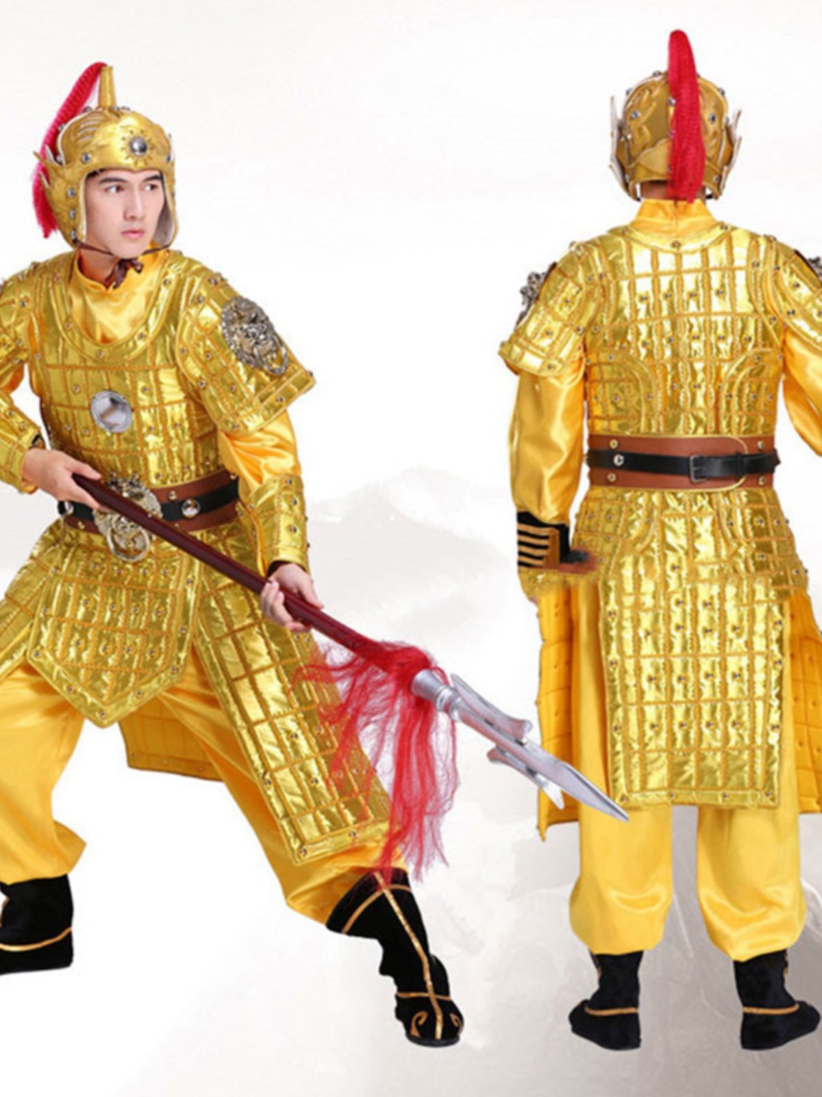 Yankou General Armor Kostüm - Zhao Zilong Kriegerkleidung