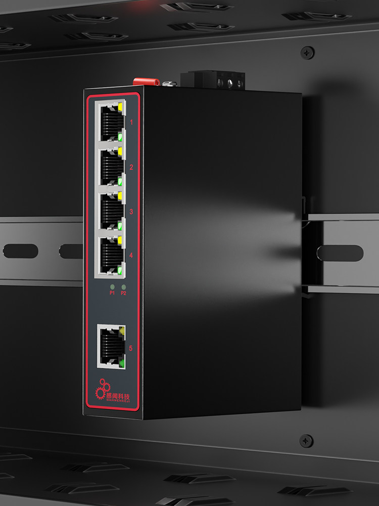 Sense Technology GW-9000-3505F 5-Poorts Gigabit Industriële Switch ...