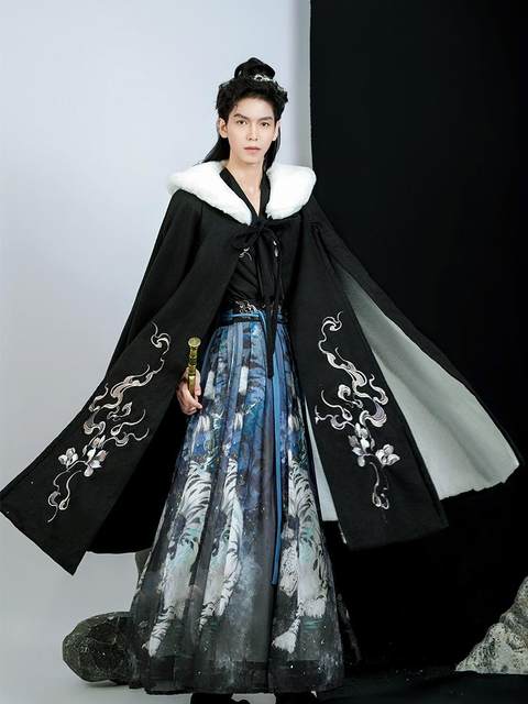 Yaoguang White Tiger Original Hanfu Boys 2024 New Autumn and Winter ...