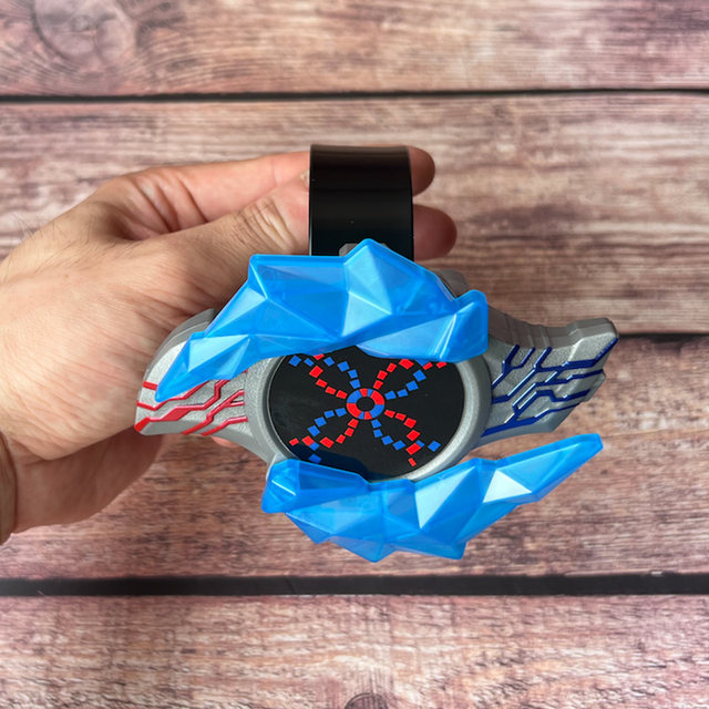 Bandai Genuine Ultraman Blazer Bracelet Super Mini Transformer Set Soft ...