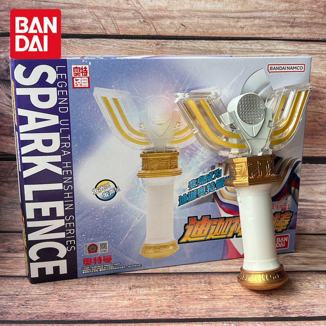 Bandai Genuine Dark Tiga Ultraman Divine Light Stick Spark Prism ...