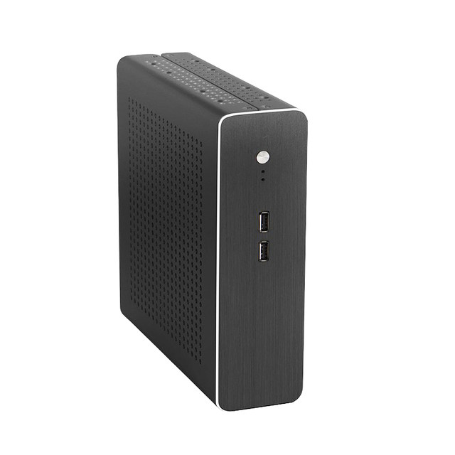 Direct selling Lianda all-aluminum G60S mini ITX case side-transparent ...