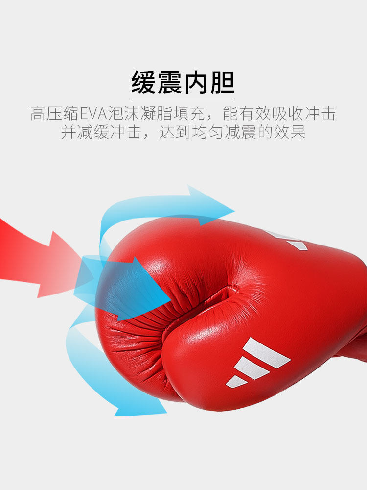 Guantes de Boxeo Adidas - Cuero Profesional - Aprobados para Muay Thai ...