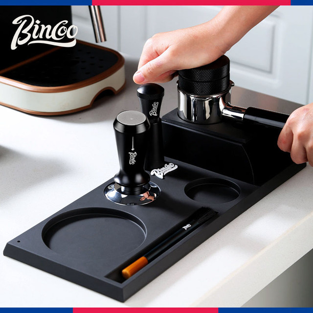 Bincoo multifunctional coffee press seat bar storage pad slag bucket ...