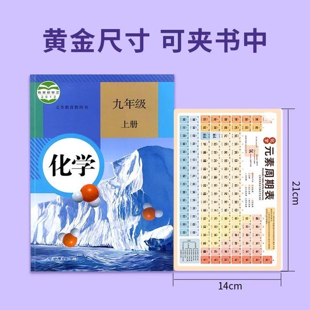 Junior high school chemistry element periodic table card knowledge ...