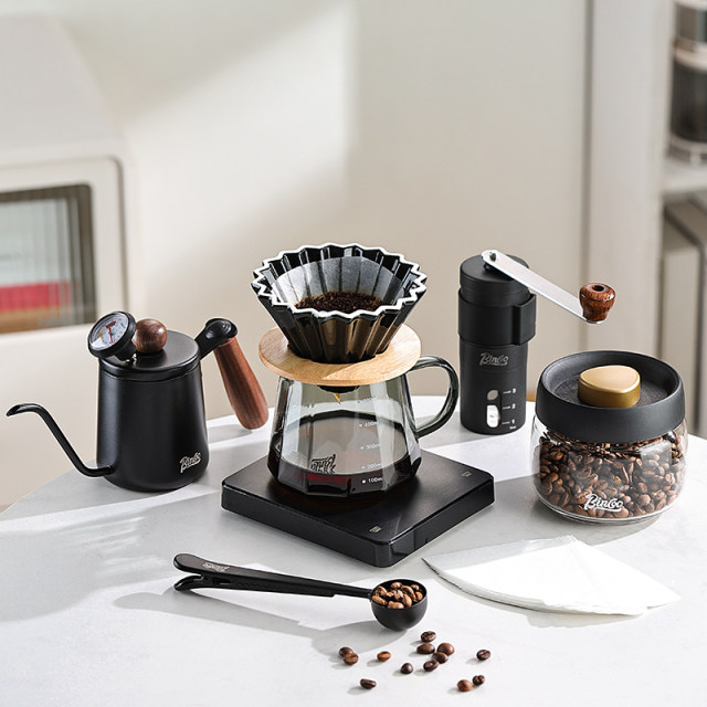 BinCoo hand -made coffee set house grinding coffee hand shake bean ...