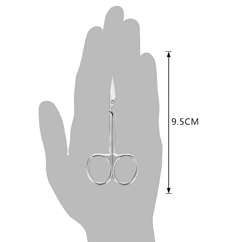 Hebinso Ophthalmic Scissors - Stainless Steel Curved & Straight