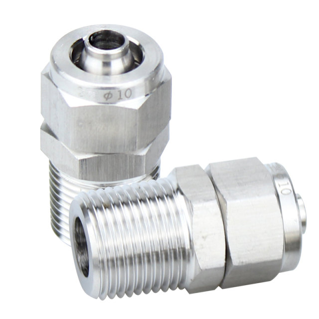 316 stainless steel quick-twist joint high-voltage straight-through ...