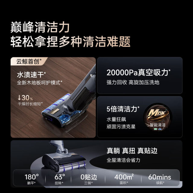 Cloud Whale Intelligent Floor Scrubber S2Island Glory