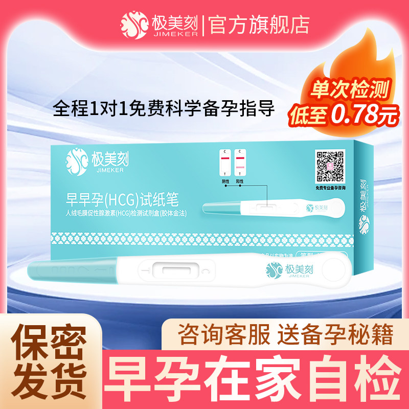 Engraved Electronic Pregnancy Test Stick for Early Detection of Pregnancy