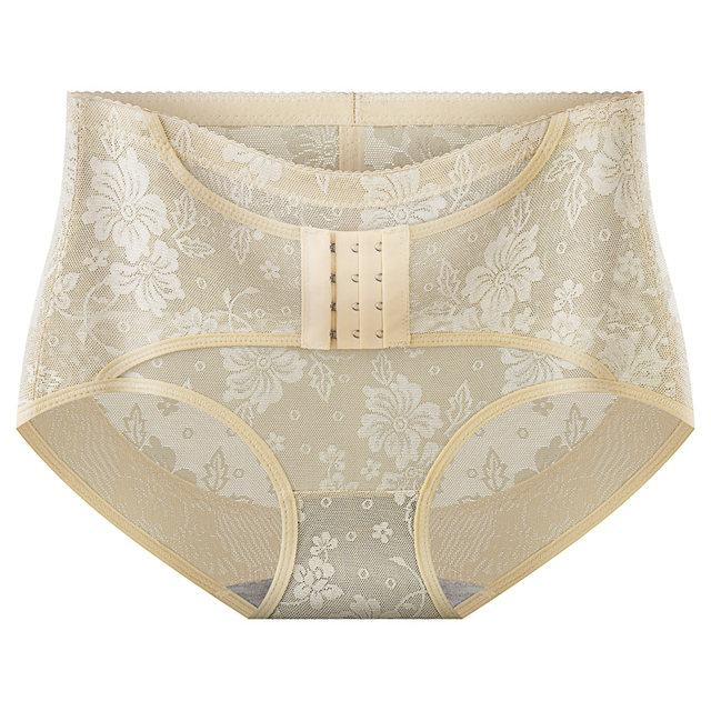 Low-waisted buttoned pressurized body-shaping underwear, bottoming ...