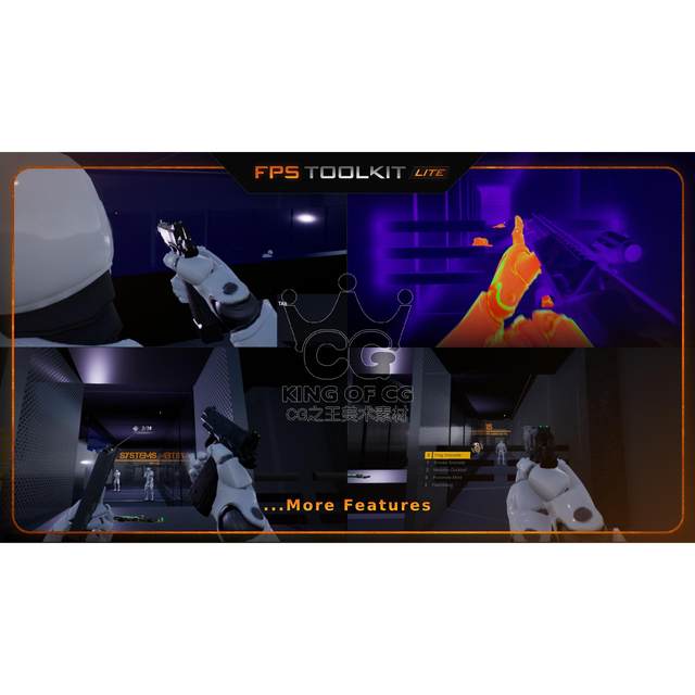 UE5 Unreal latest version first-person shooter tool blueprint template ...