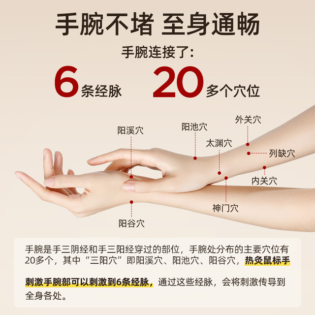 Yuanqi Master Steam Hot Compress Wrist Stick Joint Protector Wrist ...