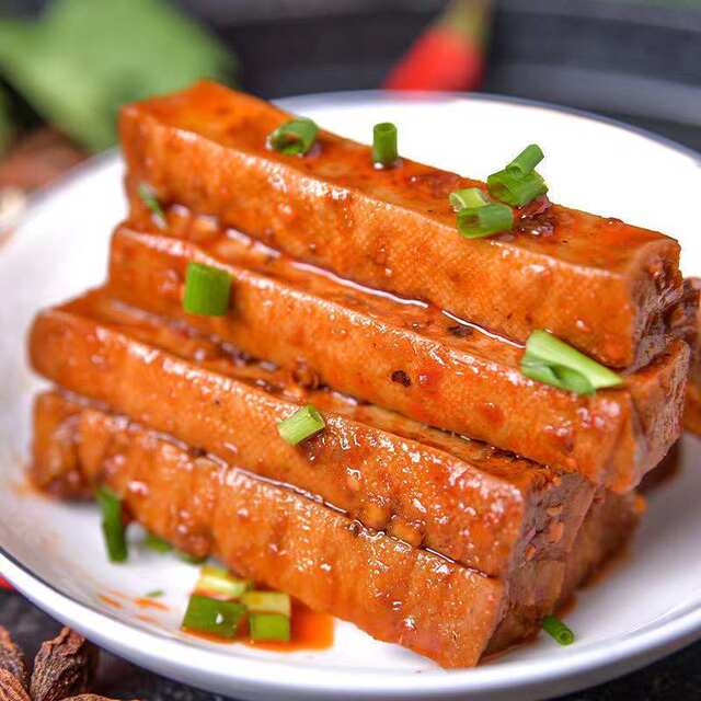 Hunan Wugang Spicy Tofu Jerky Multi-Flavor Hand-Shredded Braised Tofu ...
