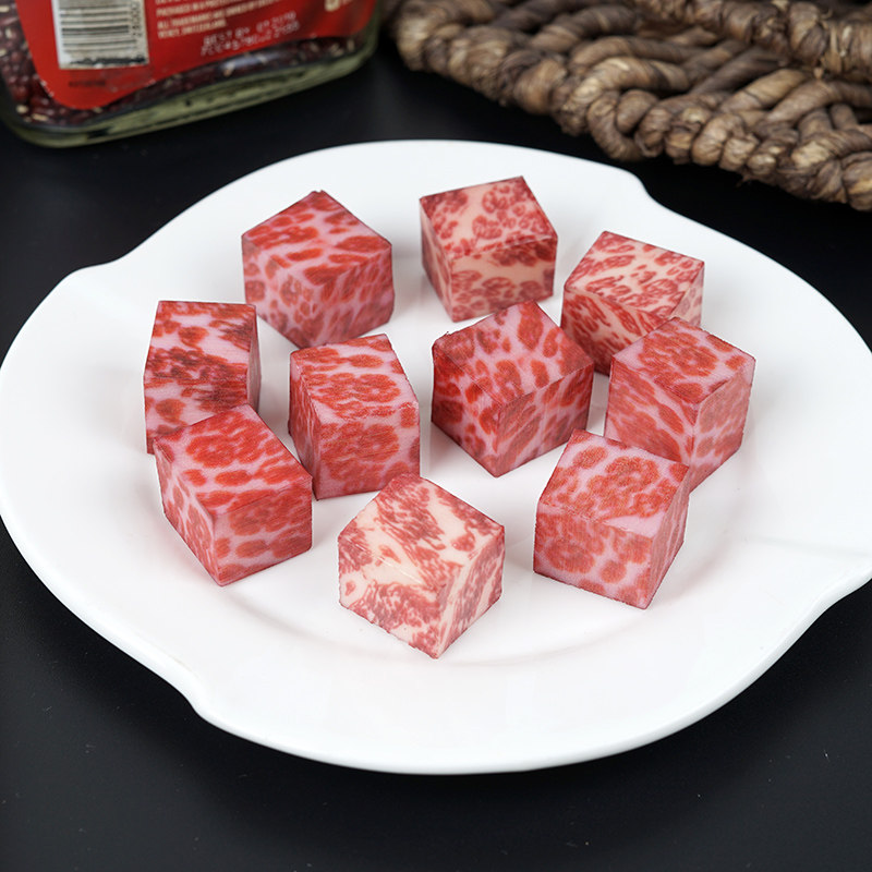Realistic Fake Food - Snowflake Beef Granules & Cowboy Bones - PVC ...