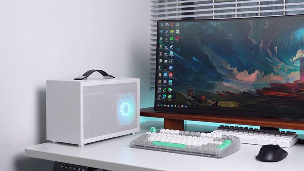 Flash Scale S400v2 A4ITX Mini Chassis - Portable Desktop Computer Main ...