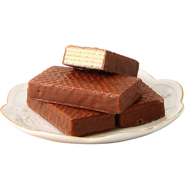 Russian imported food official flagship store Big Cow Chocolate Wafer ...