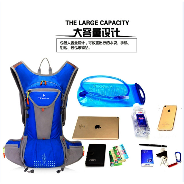 Off-road backpack men's shoulder women's lightweight cycling outdoor ...