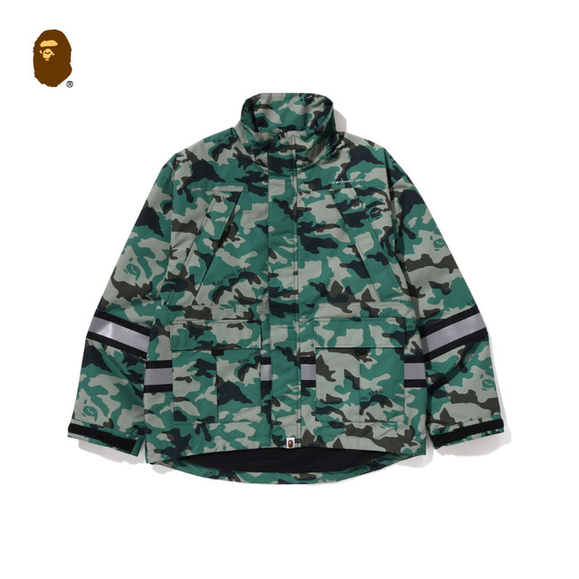 BAPE men's spring and summer printed forest camouflage pattern ...
