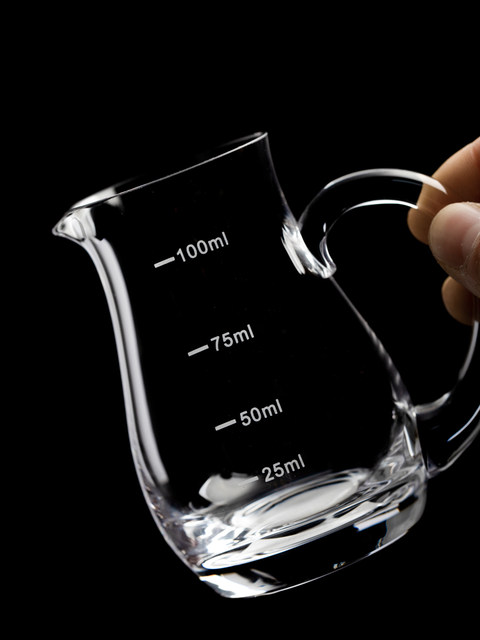 Liquor wine divider red wine decanter crystal glass with scale ...