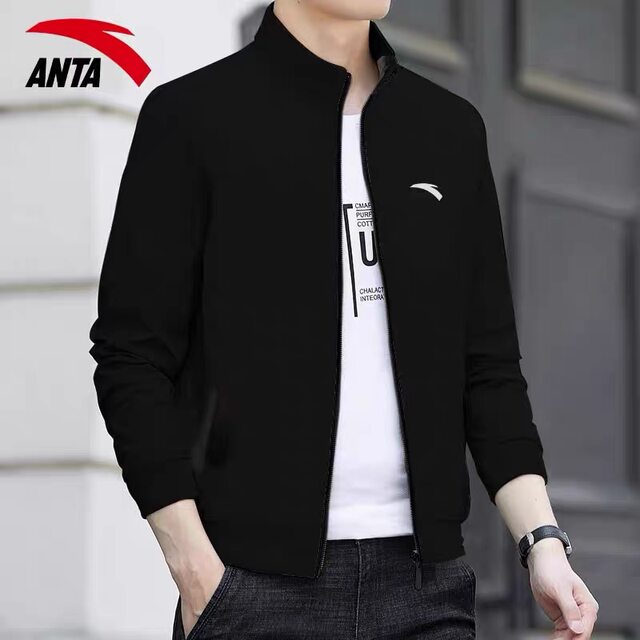 Anta sports jacket Men's 2024 autumn and winter new cardigan sweater ...