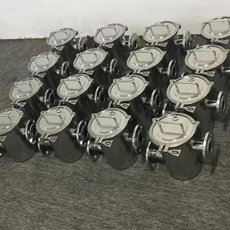管道除铁器不锈钢磁性过滤器卫生级液体浆料强磁除铁吸铁器吸铁石-淘宝网