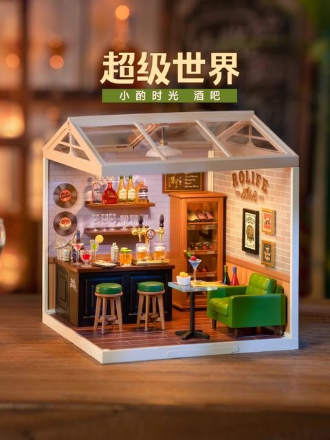 roliferuolai super world bar educational building blocks assembly toy ...