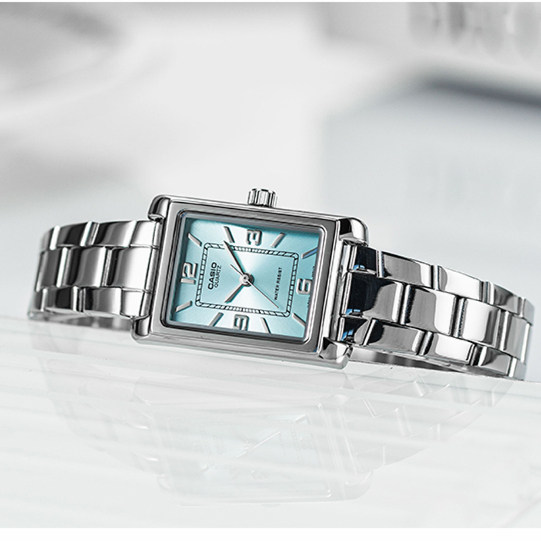 casio Casio watch women's retro small squares student light luxury niche quartz LTP-1234DD-2A