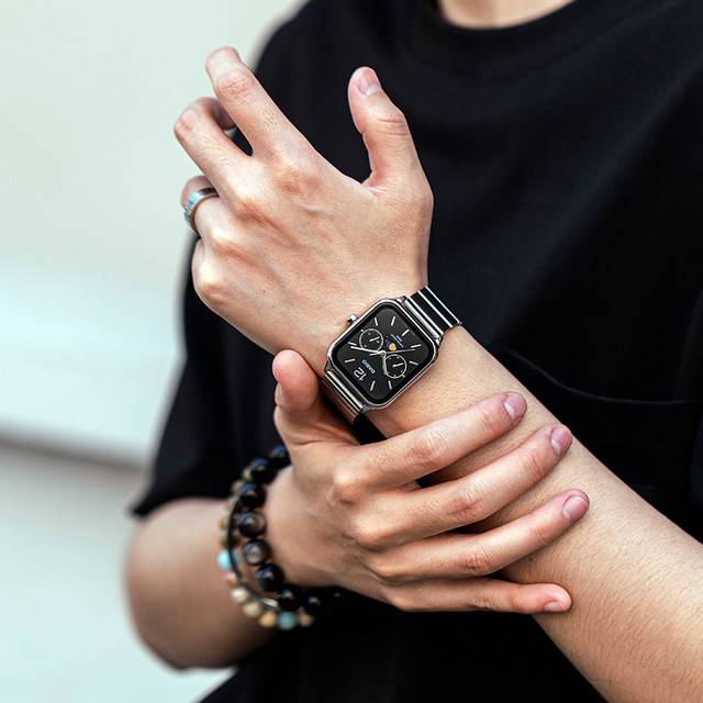 Casio Casio moon phase small square watch male student female business ...