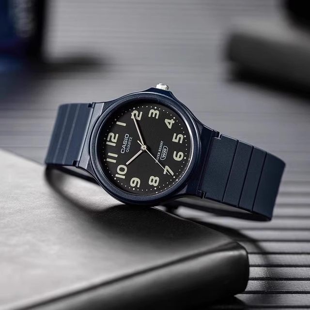 Casio Casio watch men's small black watch women's children's student ...