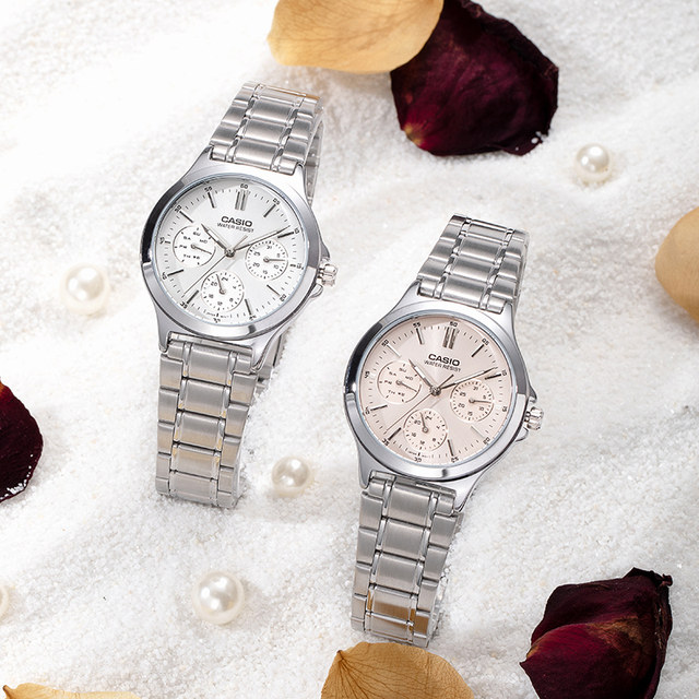 Casio Casio watch women's fashion light luxury ladies watch electronic ...