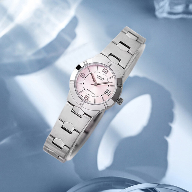 Valentine's Day Gift Casio Watch Women's Cherry Blossom Pink Fashion ...