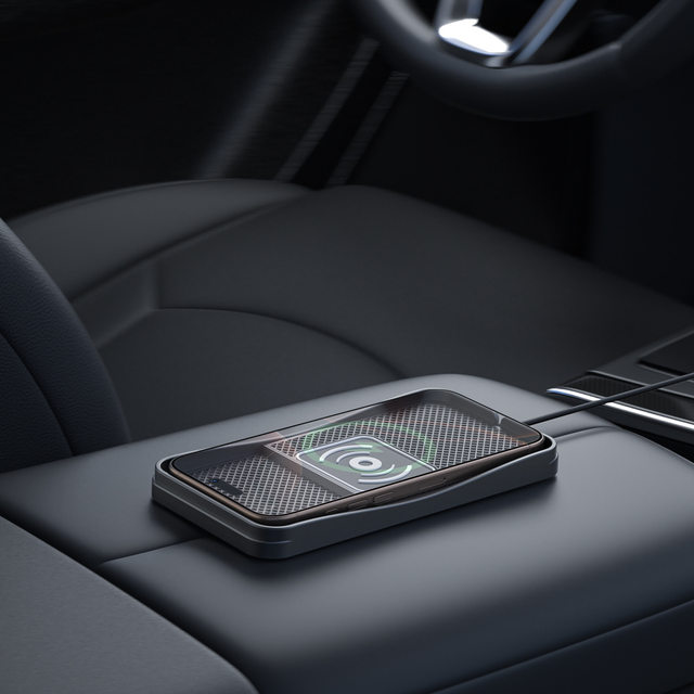 20W car wireless charging board mobile phone wireless charger car ...