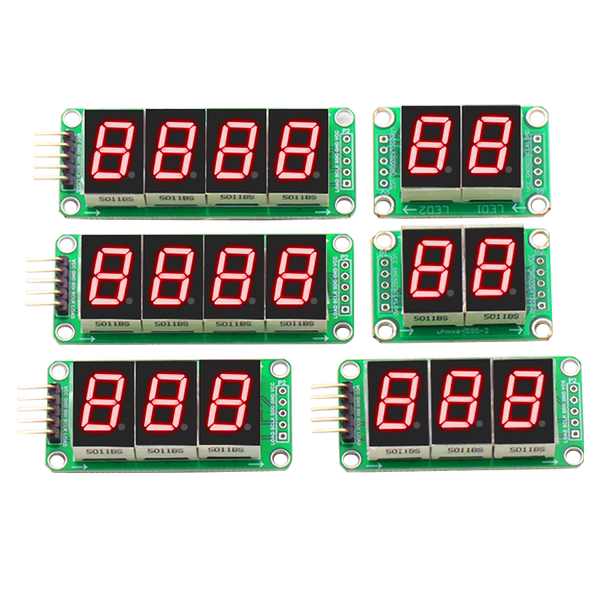 74hc595 static driver 2-segment digital tube display | eboxtao Display ...