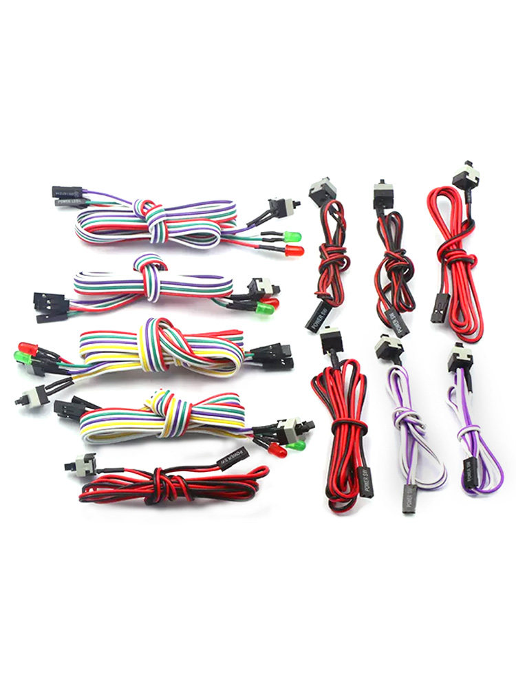 Telesky Chassis Power Button Switch Cable - Restart & Reset Connection