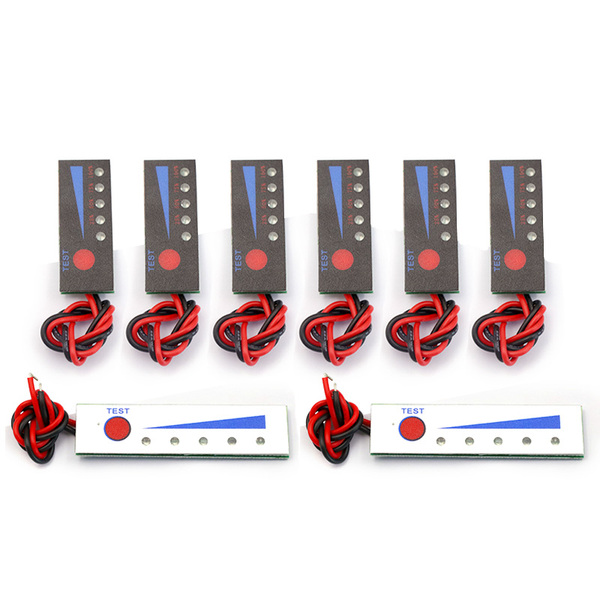 Lithium Battery Pack Power Percentage Indicator Board - 12V 2-5S Anti ...