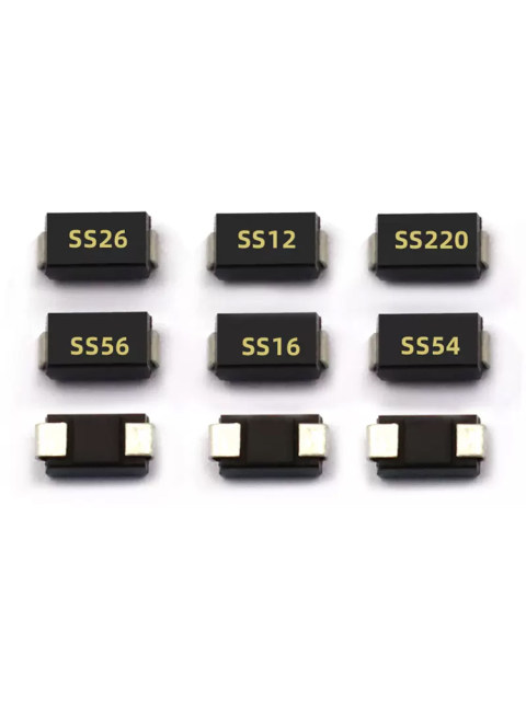 1N5822 Ss12/14/24/36 1N5819 1N5824 Sr160 Smd Schottky Rectifier Diode