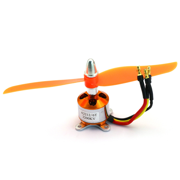 A2212 Aircraft Model Motor 2200KV Brushless Motor With Propeller ...