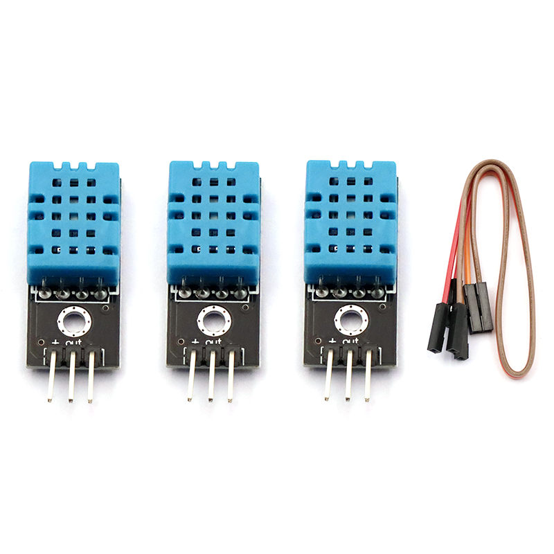 Telesky DHT11 Temperature & Humidity Sensor Module with Dupont Wire