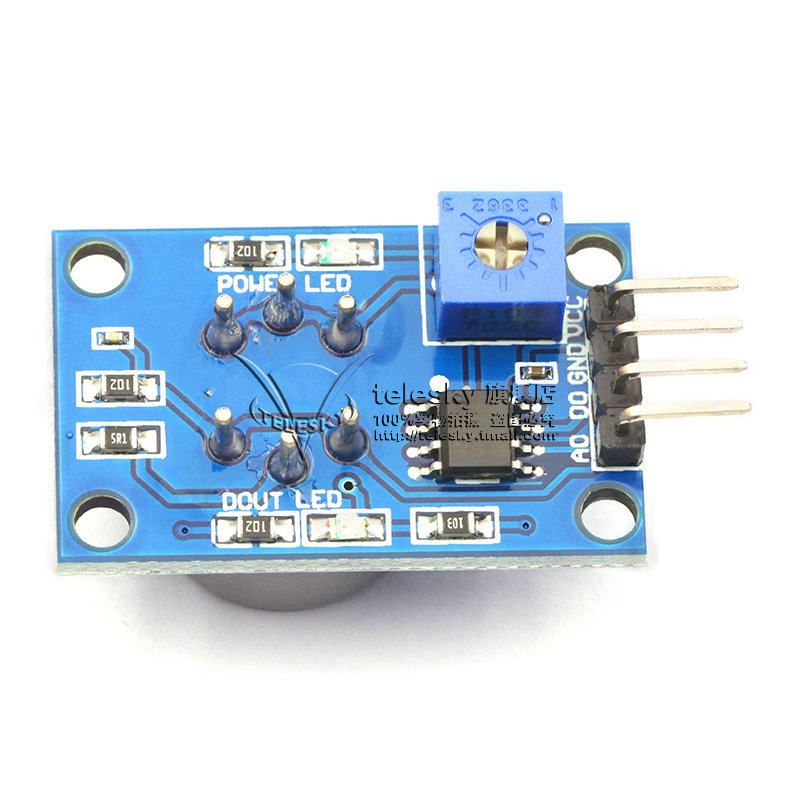 Telesky MQ-7 Carbon Monoxide Gas Sensor Module