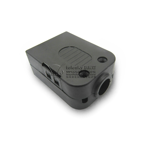 DB9 Solderless Connector Plug - 9-Pin RS232/COM Port Adapter Terminal ...