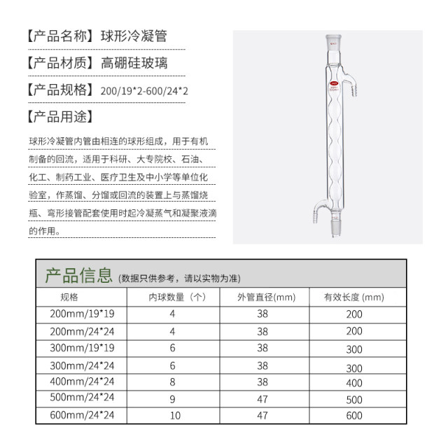 Serpentine condenser tube straight condenser tube spherical condenser ...