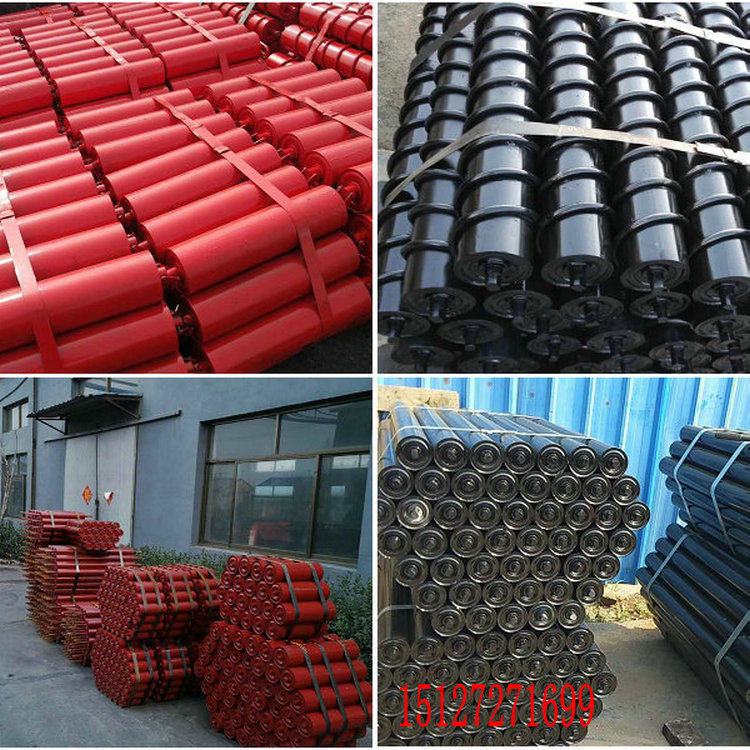 Idler Roller Groove Bracket Group for Conveyor Belt - Nylon Buffer ...